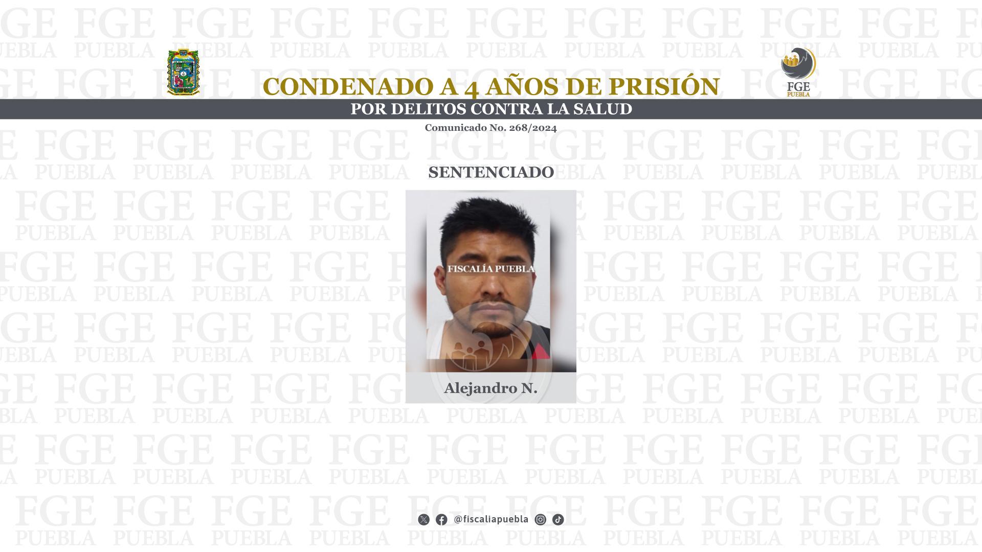 Condenado a 4 años de prisión por delitos contra la salud