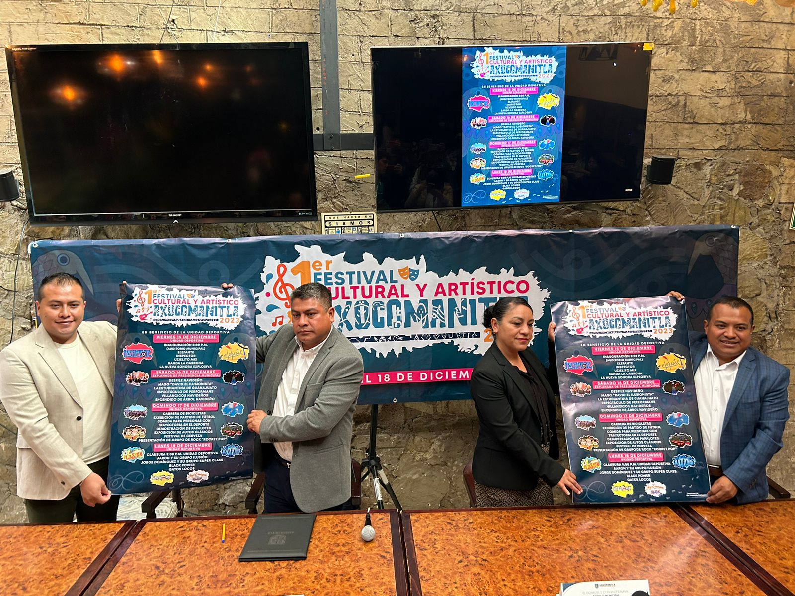 Autoridades presentan “1er Festival Cultural y Artístico Axocomanitla ...