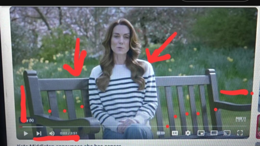 ¿Video de Kate Middleton sobre cáncer fue hecho con IA?